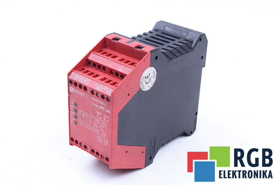 SAFETY RELAY XPS-AK XPSAK361144 110VAC 24VDC TELEMECANIQUE | RGB ...