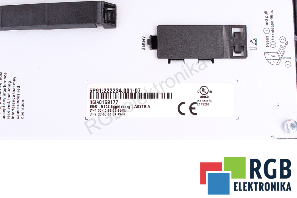 5PC910.SX01-00 REV I7 B&R AUTOMATION INDUSTRIAL PC ID70785 | RGB ...