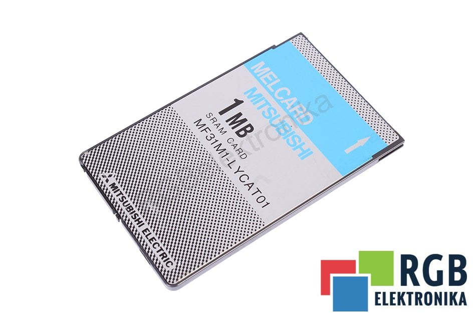 MITSUBISHI ELECTRIC MF31M1-LYCAT01 MELCARD SRAM CARD 1MB | RGB ...