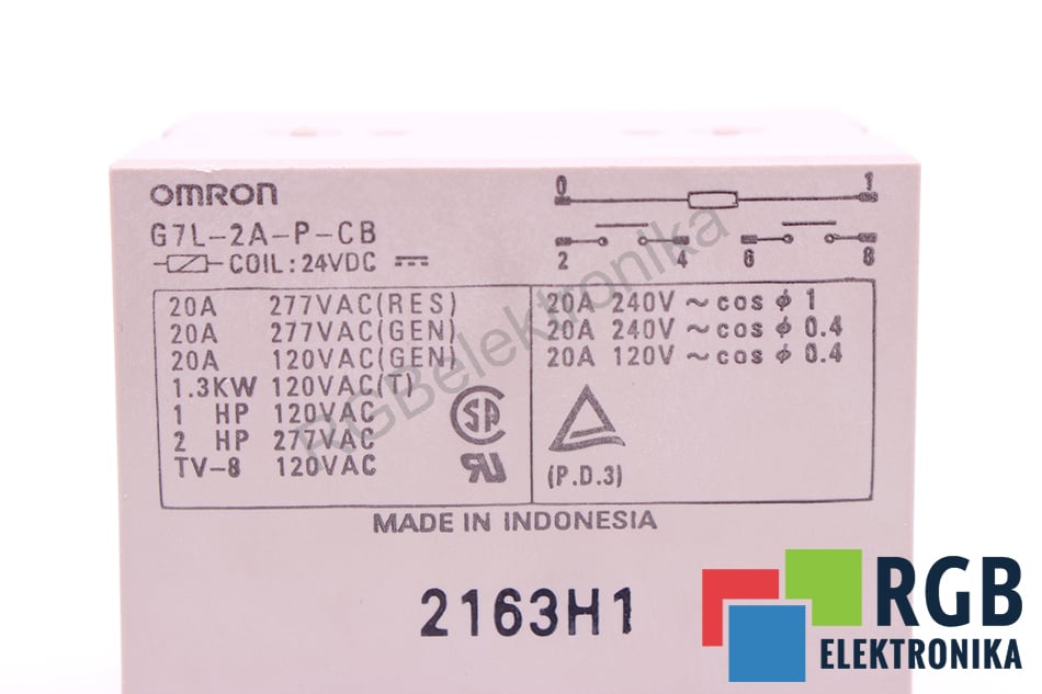 OMRON G7L-2A-P-CB | RGB Automatyka centrum automatyki przemysłowej