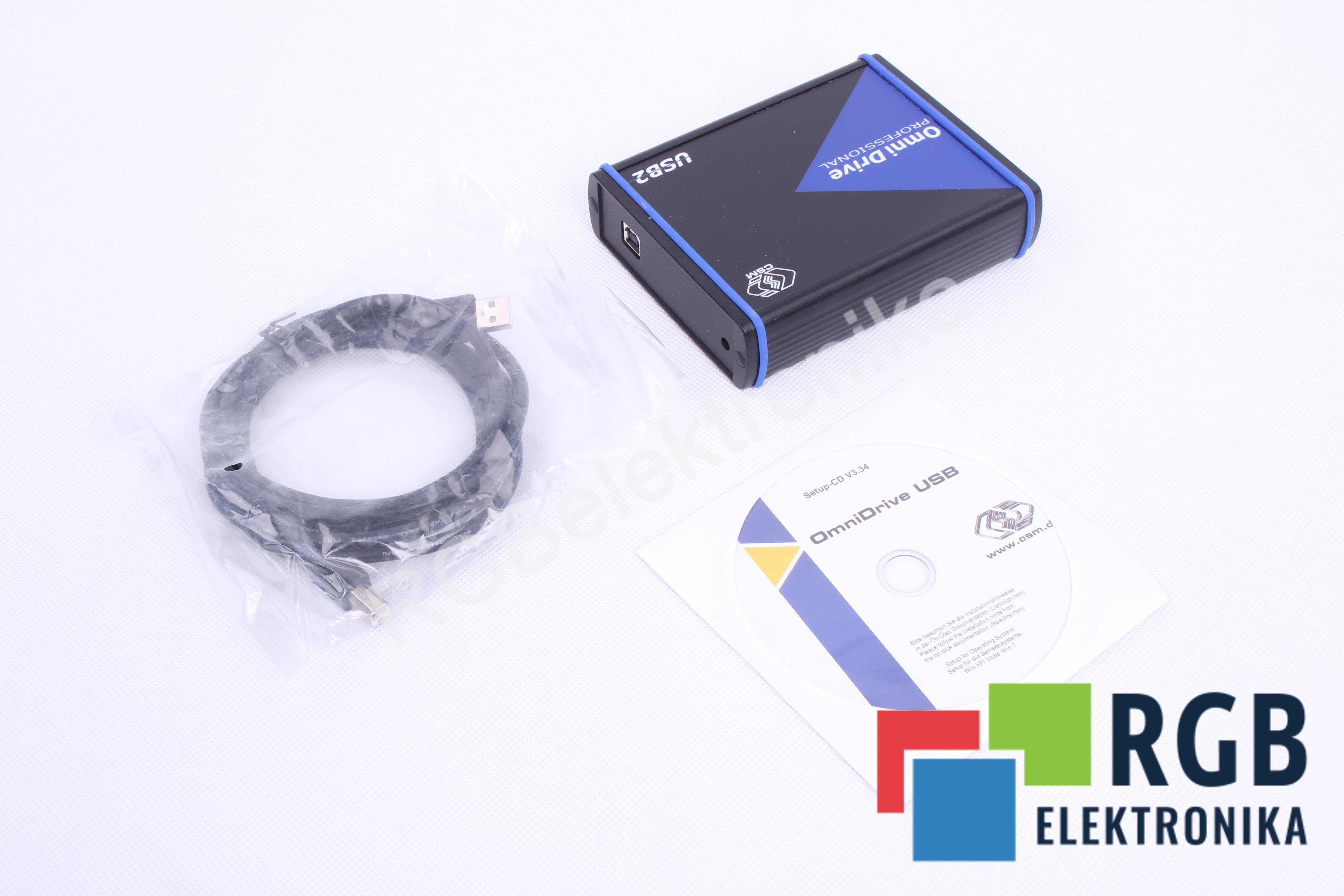 CSM OMNIDRIVE PROFESSIONAL USB2 | RGB Automatyka industrial automation ...